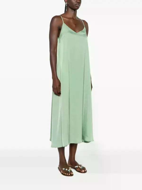 MOUTAKI V-neck Midi Dress