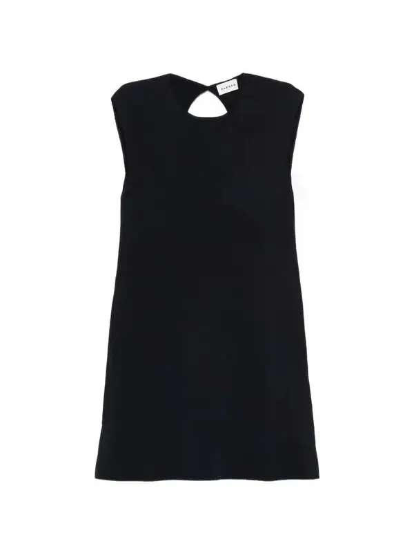 P.a.r.o.s.h Sleeveless Knit Mini Dress - Blue