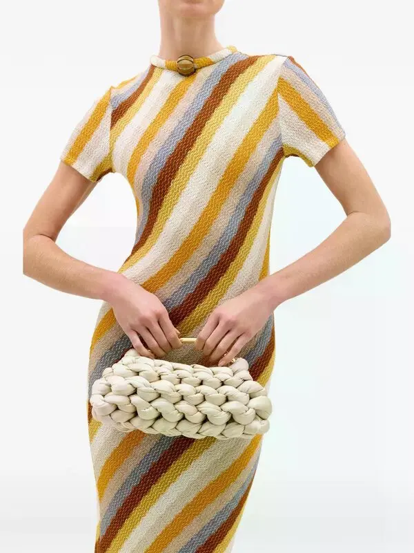 Silvia Tcherassi Allie Stripe Print Dress
