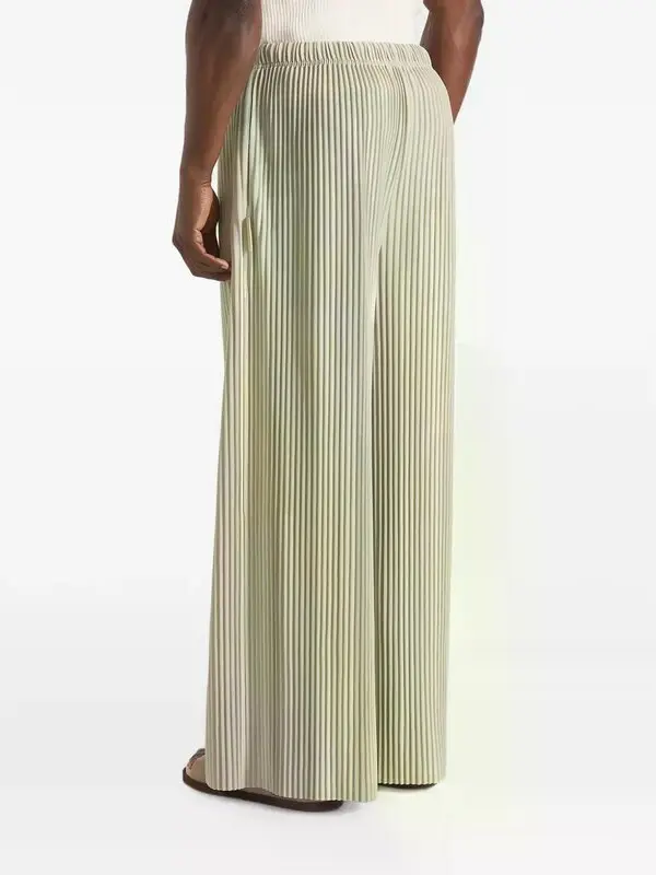 Manière De Voir Jonas Pleated Wide-leg Trousers - Neutrals