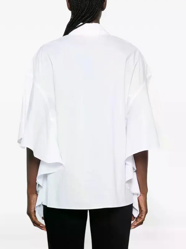 MOUTAKI Flutter Sleeve Shirt