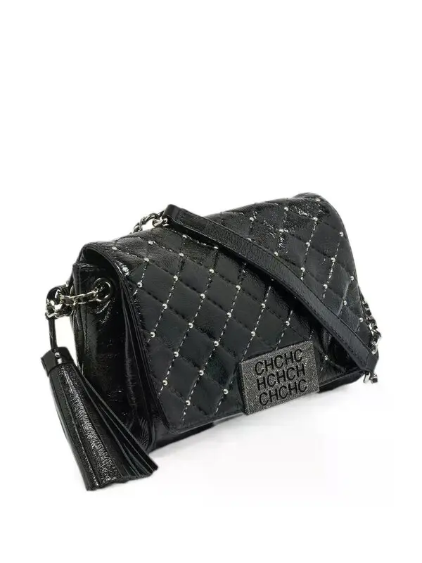Carolina Herrera Pearl-embellished Shoulder Bag - Black