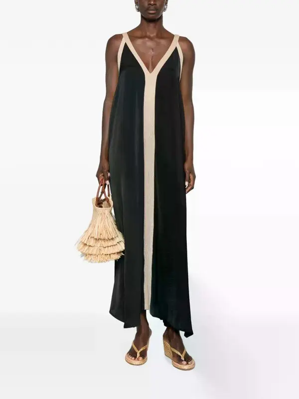 MOUTAKI V-neck Maxi Dress