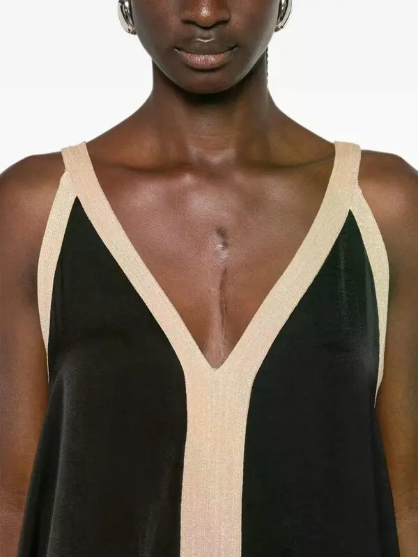 MOUTAKI V-neck Maxi Dress