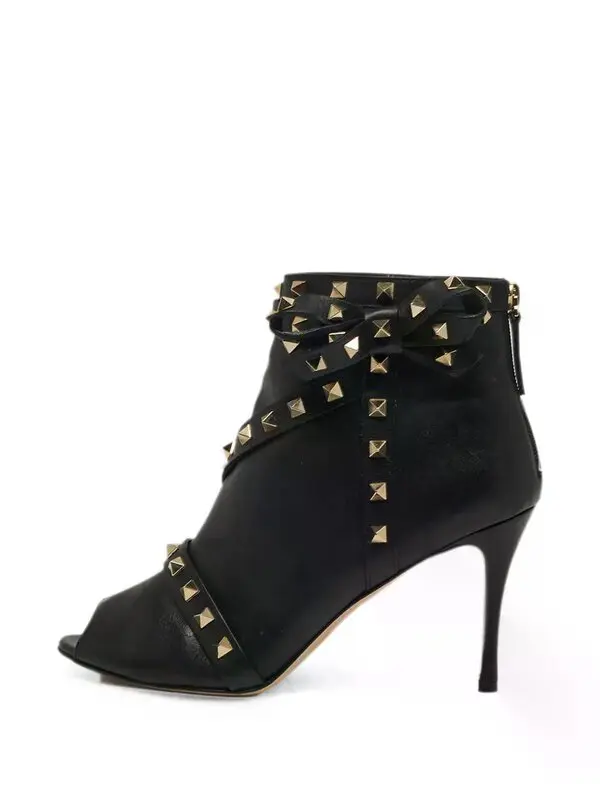 Valentino Garavani Rockstud Bow Ankle Boots