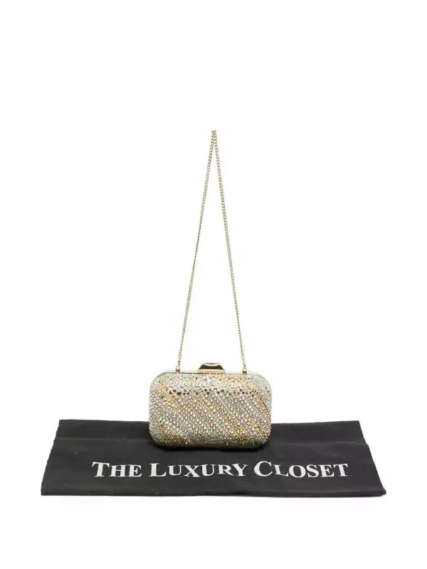 JIMMY CHOO Cloud Crystal-embellished Clutch Bag