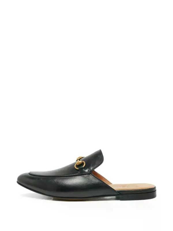 Gucci Princetown Horsebit Mules - Black