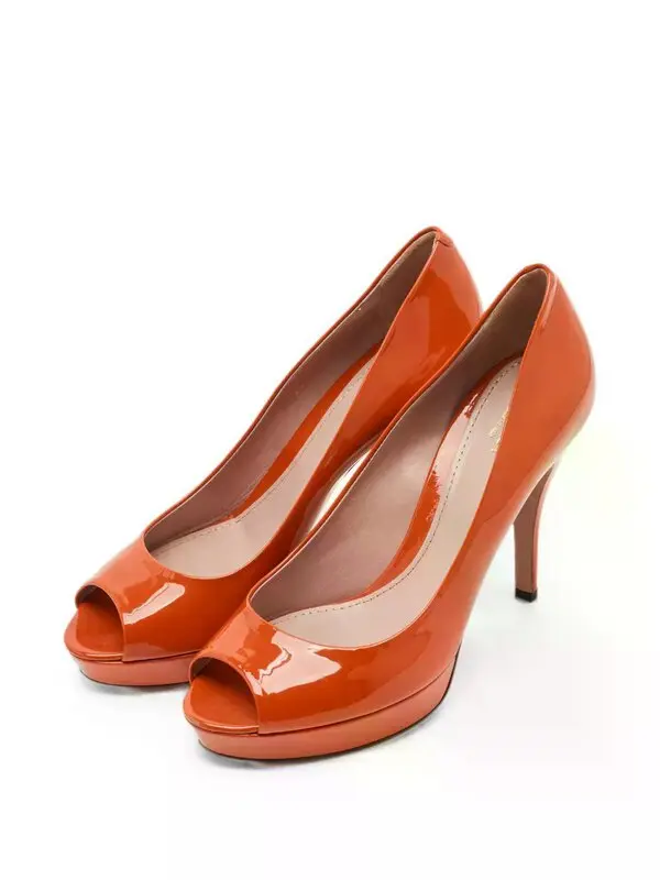 Gucci Peep-toe Stiletto Pumps