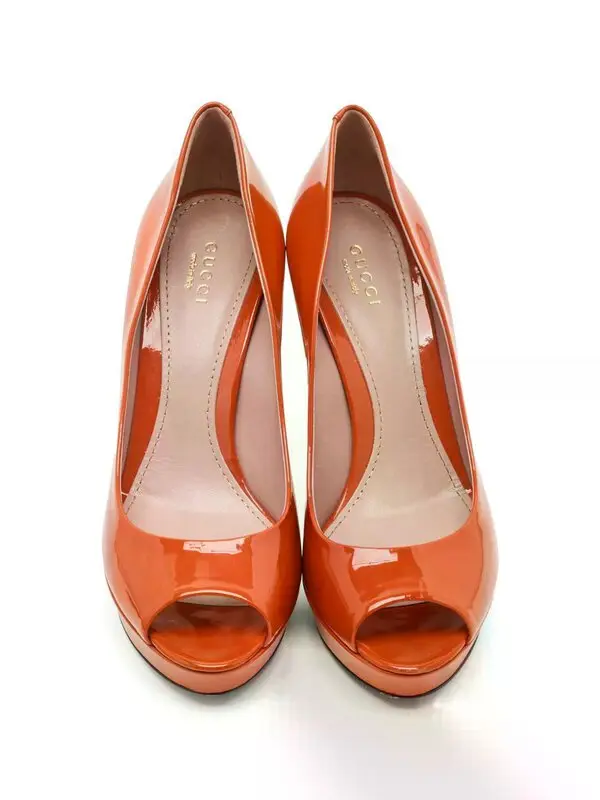 Gucci Peep-toe Stiletto Pumps