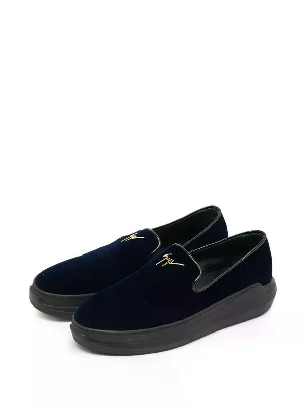GIUSEPPE ZANOTTI Conley Slip-on Sneakers - Blue