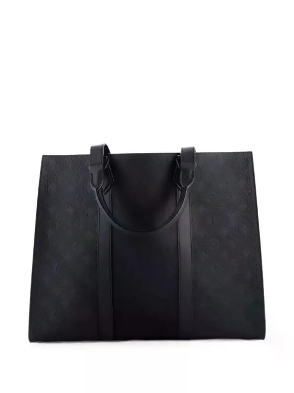 LOUIS VUITTON Sac Plat 24h Bag In Monogram Taurillon Leather