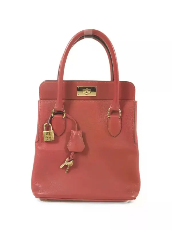 Hermès Toolbox 20 Evercolor Leather Tote Bag
