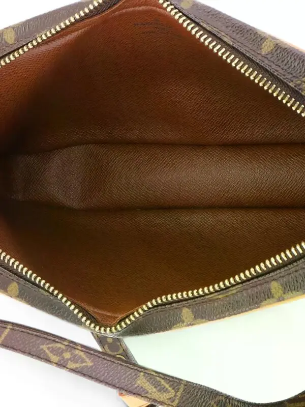 LOUIS VUITTON Pochette Marly Bandouliere Monogram Canvas Crossbody Bag - Brown