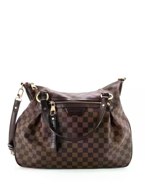 LOUIS VUITTON Damier Evora Mm Satchel