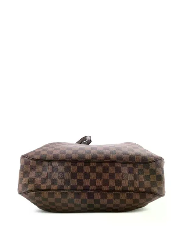 LOUIS VUITTON Damier Evora Mm Satchel - Brown