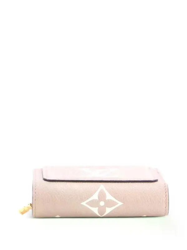 LOUIS VUITTON Clea Wallet Bicolor Monogram Empreinte Giant Small Wallets