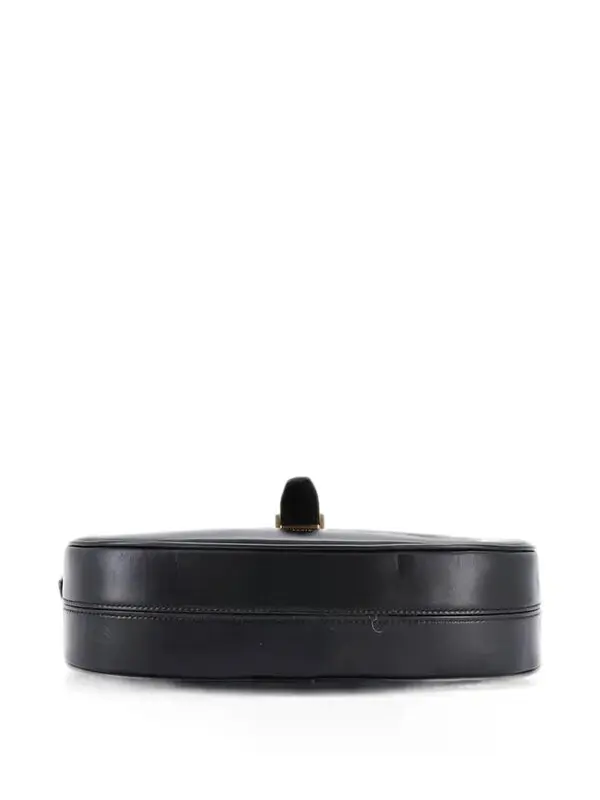 Saint Laurent Le Fermoir Hobo Bag In Shiny Leather