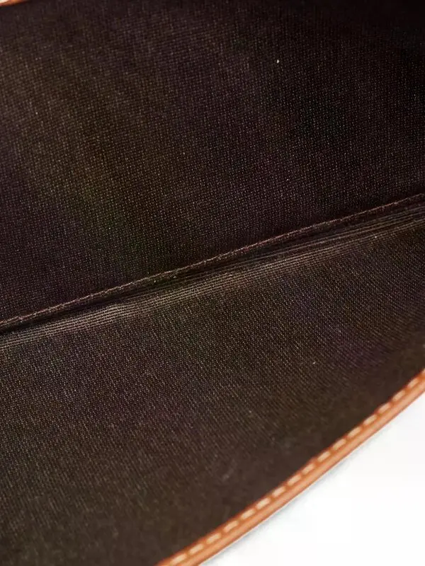Carolina Herrera Perforated Logo Clutch Bag