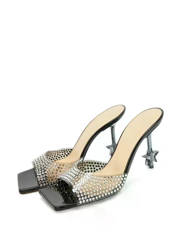 Mach & Mach Star Crystal-embellished Sandals