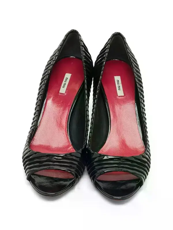 Miu Miu Peep-toe Pumps