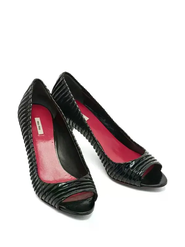 Miu Miu Peep-toe Pumps