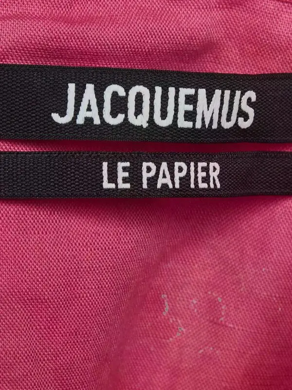 Jacquemus La Chemise Silpa Cropped Top