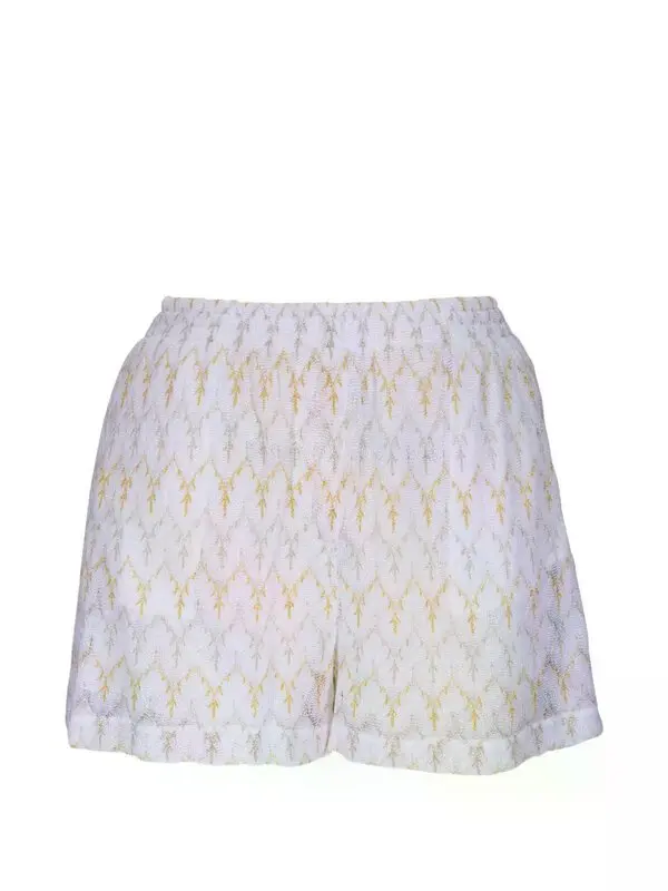 Missoni Geometric Pattern Knit Shorts
