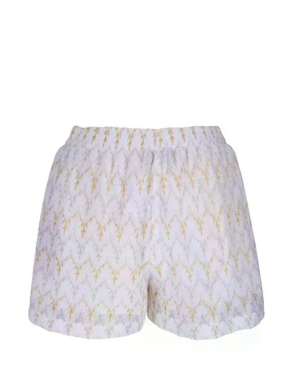 Missoni Geometric Pattern Knit Shorts