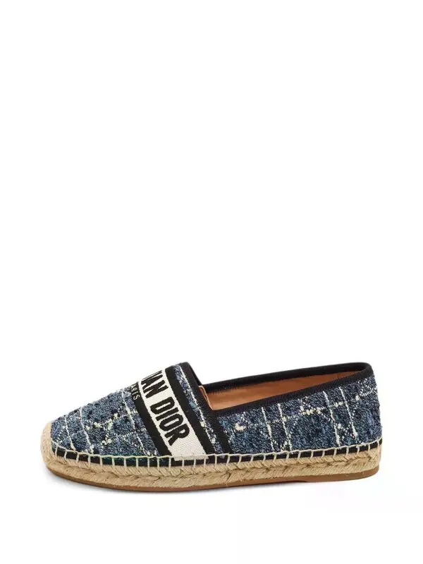Dior Granville Slip-on Espadrilles - Blue