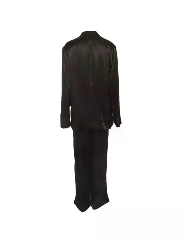 Balenciaga Tailored Satin Suit