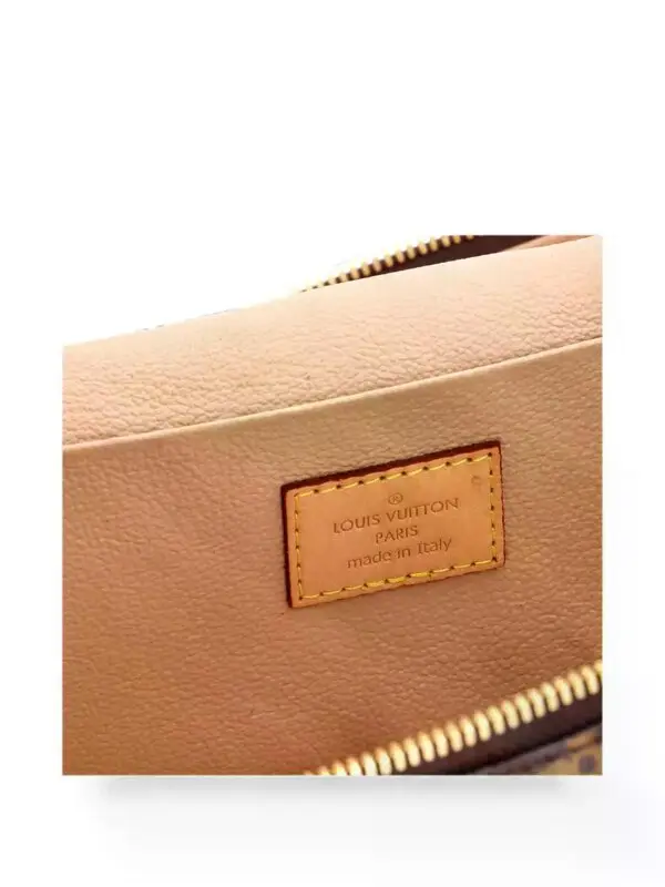 LOUIS VUITTON Nice Vanity Case Macassar Monogram Canvas Mini Pouch