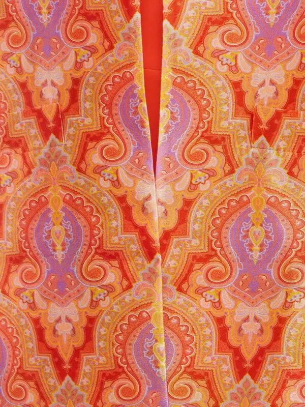 424 Paisley-print Jacquard Jumpsuit Set