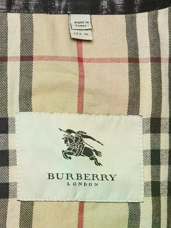 Burberry Metallic Double-breasted Jacket