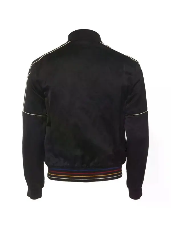 Saint Laurent Logo Embroidered Bomber Jacket