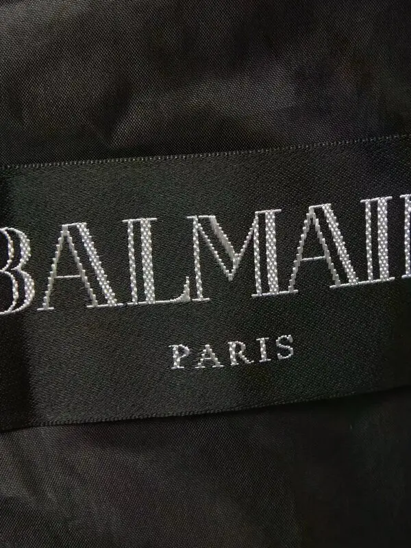 Balmain Logo-appliqué Bomber Jacket