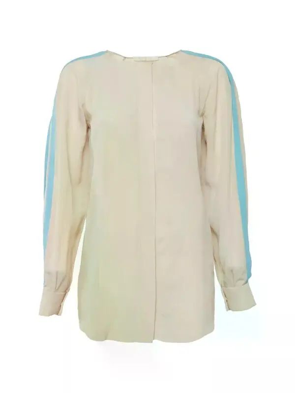 Chloé Silk Blouse With Tie Detail