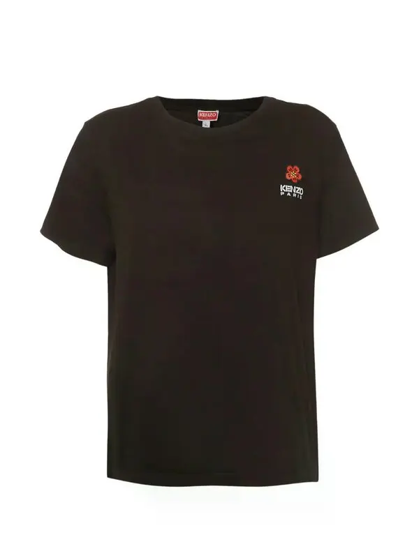 Kenzo Embroidered Logo T-shirt - Black