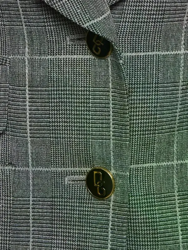 Dolce & Gabbana Plaid Single-breasted Blazer