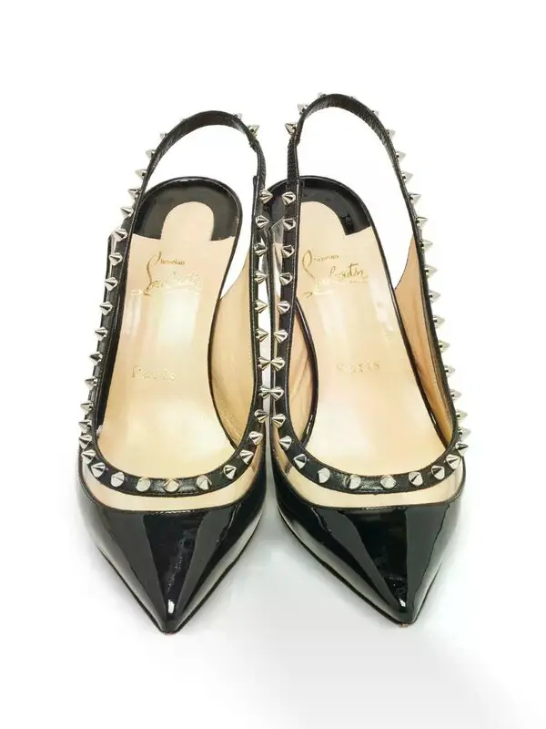CHRISTIAN LOUBOUTIN Brigadine Spiked Slingback Pumps