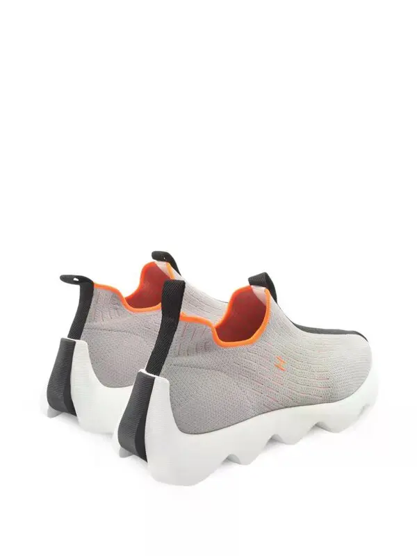 Hermès Knit Slip-on Sneakers - Grey