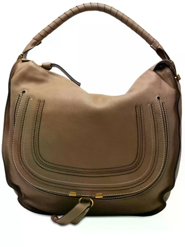 Chloé Marcie Hobo Bag - Brown