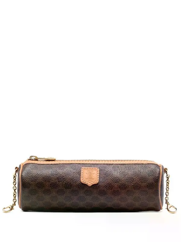 Celine Macadam Coated Canvas Crossbody Bag