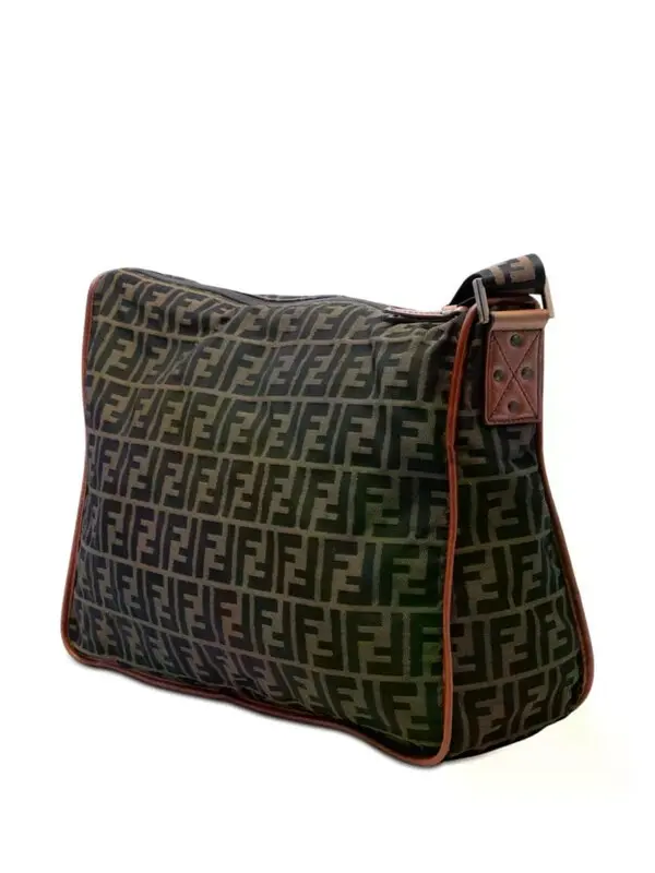 Fendi Zucca Canvas Crossbody Bag