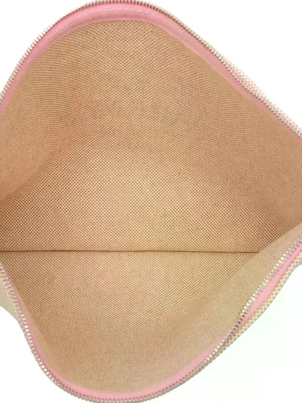 Hermès Toile Bain Flat Pouch