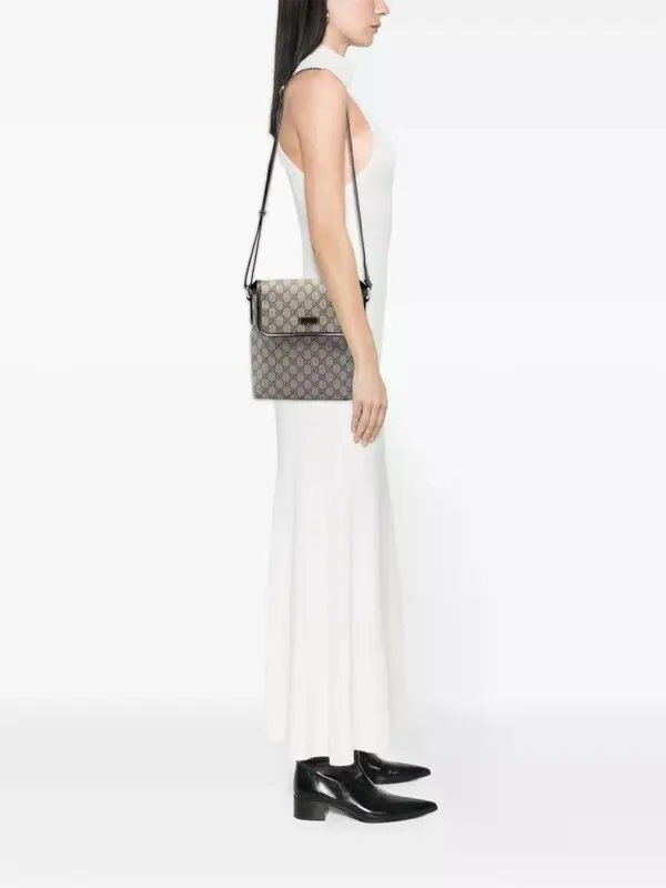 Gucci Gg Supreme Crossbody Bag