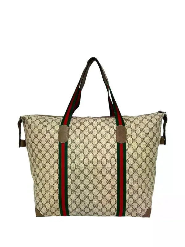 Gucci 20th Century Gg Supreme Web Tote Bag