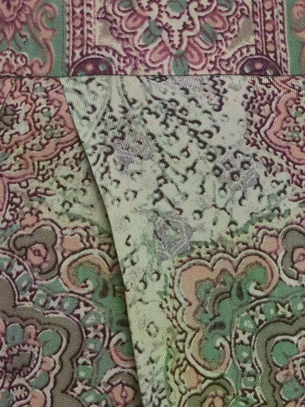 Etro Paisley Print Overlay Mini Skirt