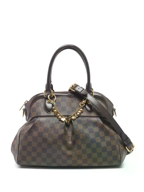 LOUIS VUITTON Trevi Damier Ebene Handbag - Brown