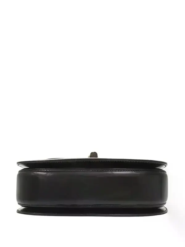 Gucci Small Calfskin Bamboo Night Satchel - Black