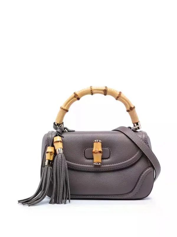 Gucci Bamboo Satchel - Brown
